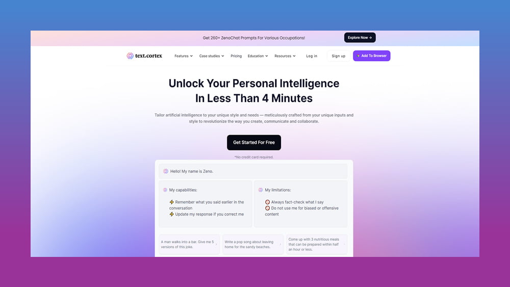 TextCortex | FuturePedia
