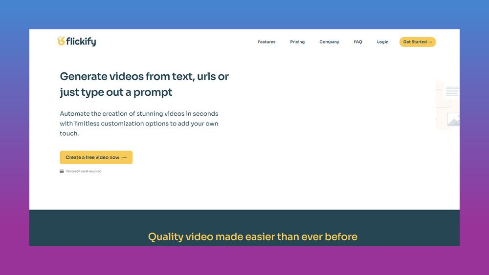 Flickify | FuturePedia