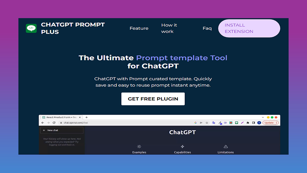 ChatGPT Prompt Plus | FuturePedia