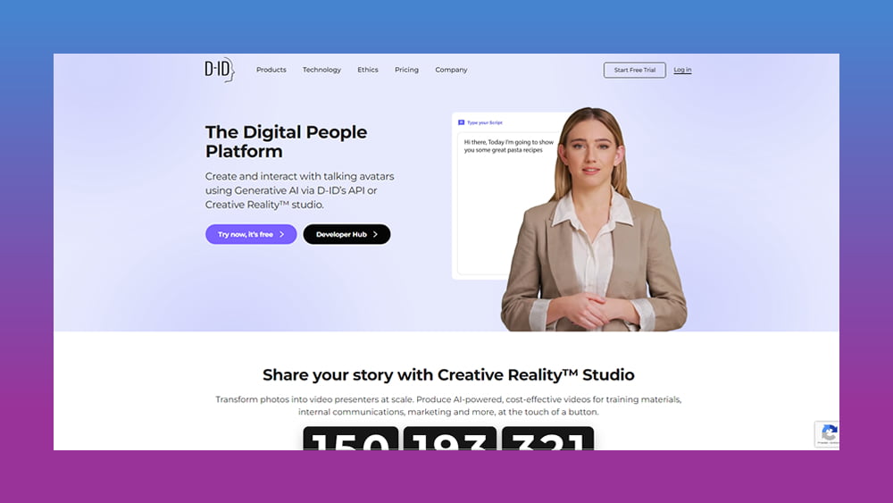 D-ID's AI Amazing Avatar Video Generation | Futurepedia