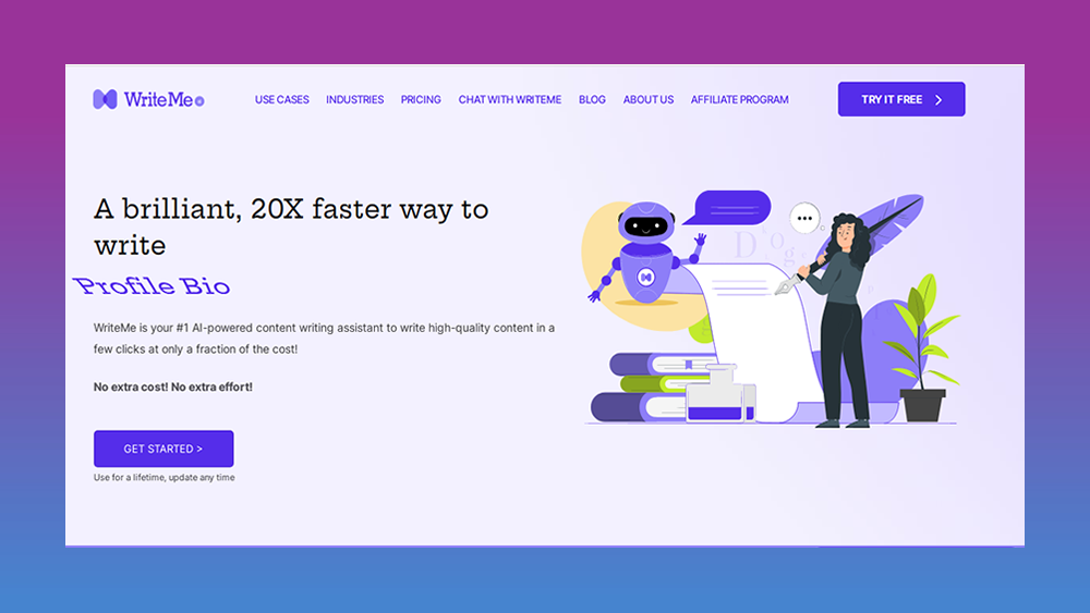 WriteMeAI | Futurepedia