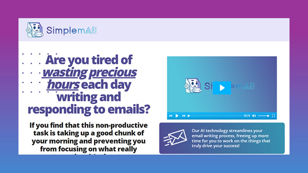 SimpleMail AI | Futurepedia