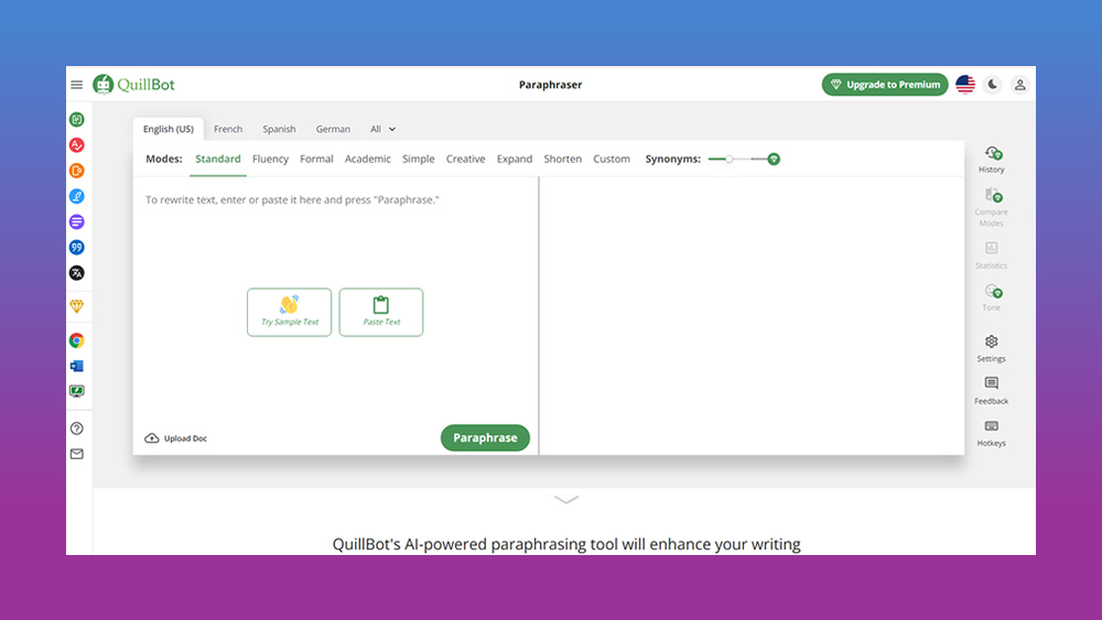 Quillbot Paraphraser | Futurepedia