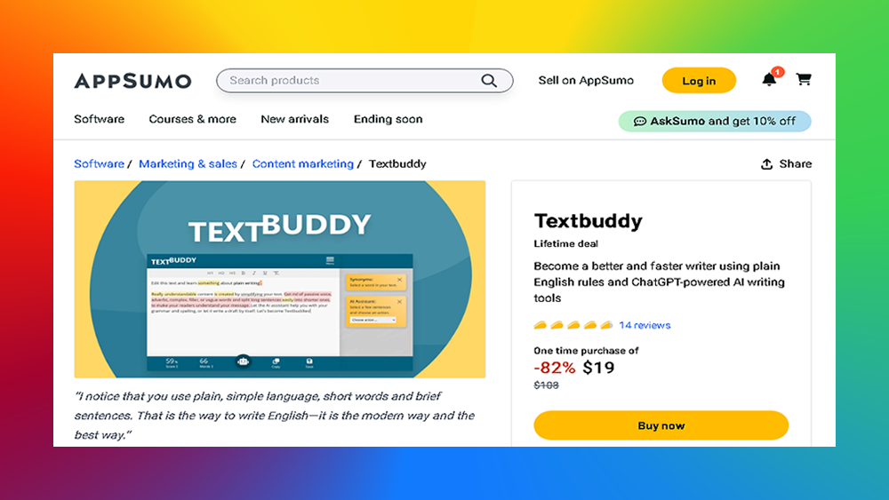 TextBuddy AI | Futurepedia