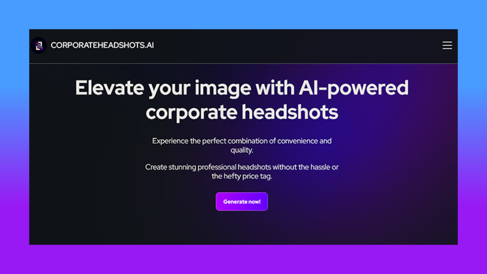 CORPORATE HEADSHOTS AI | Futurepedia